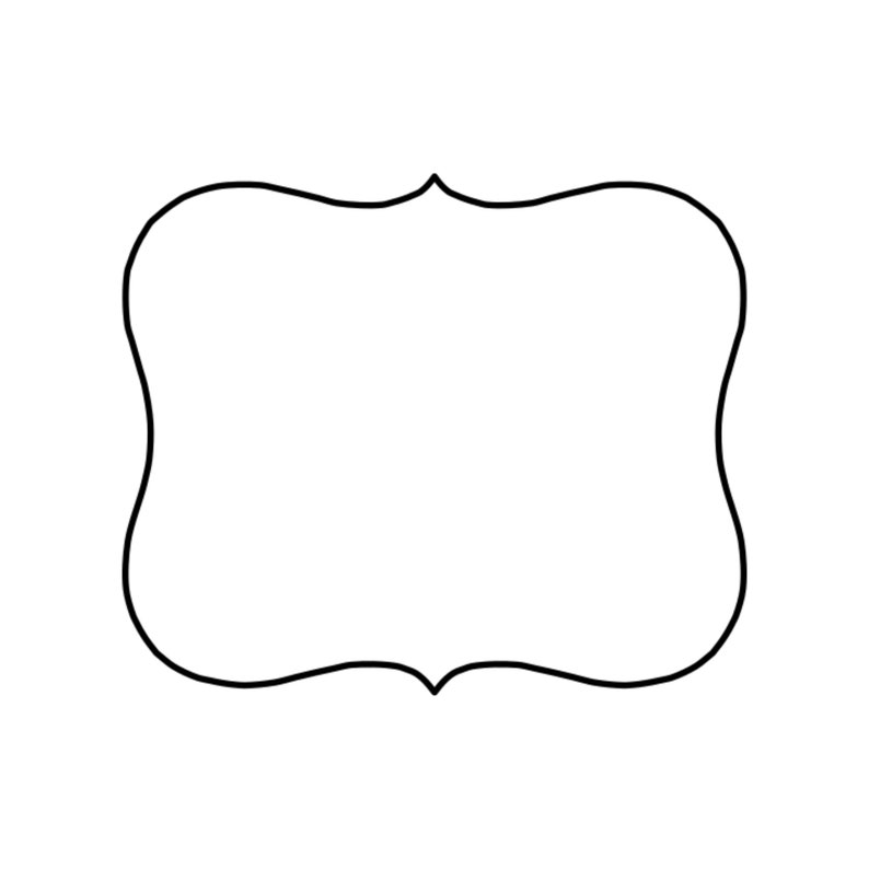 Plaques SVG | Cutout Boards Files | Picture Frame Outlines SVG | Sign ...