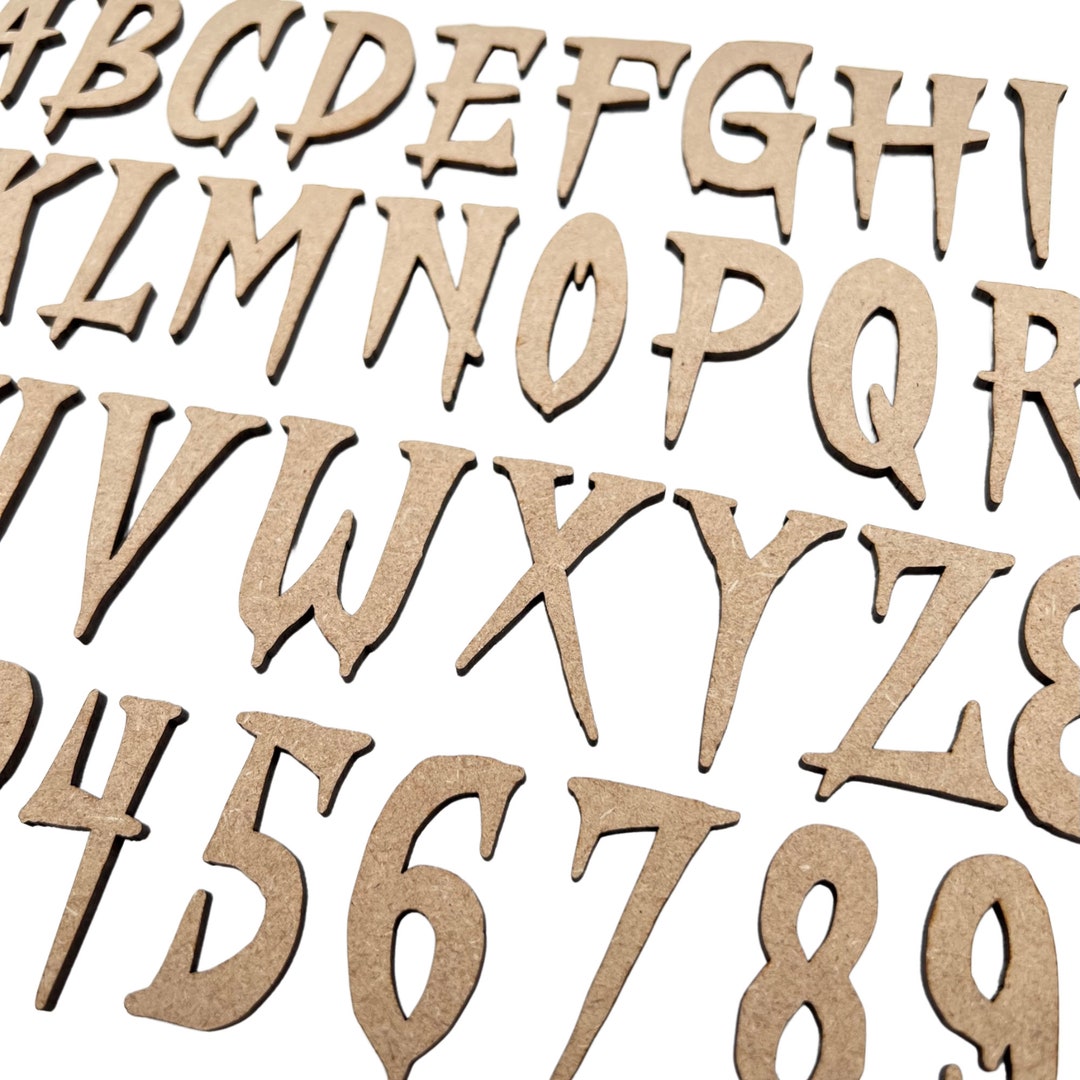 Large Stranger Creature | Wooden Letters | Laser Cut Letters ...