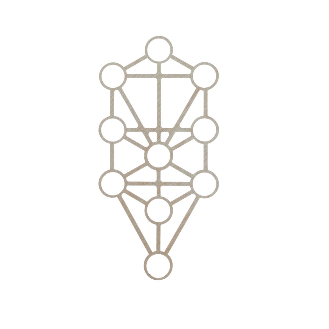 Tree of Life Cutout- 53 Colors | Sacred Geometry | Crystal Grid | Tree ...