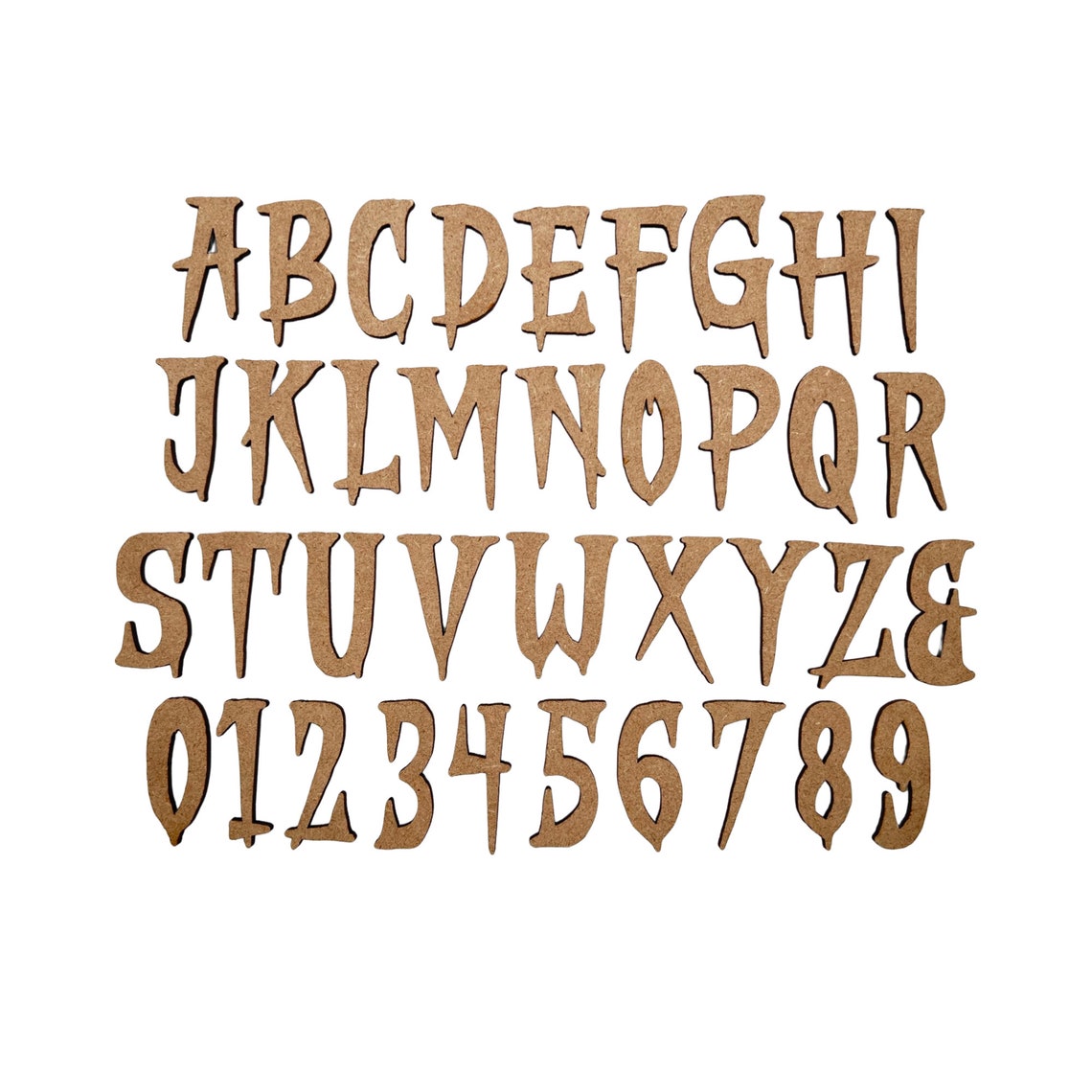 Large Stranger Creature | Wooden Letters | Laser Cut Letters ...