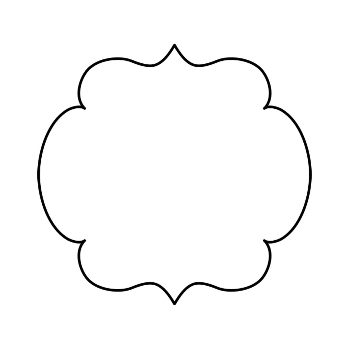 Plaques SVG | Cutout Boards Files | Picture Frame Outlines SVG | Sign ...