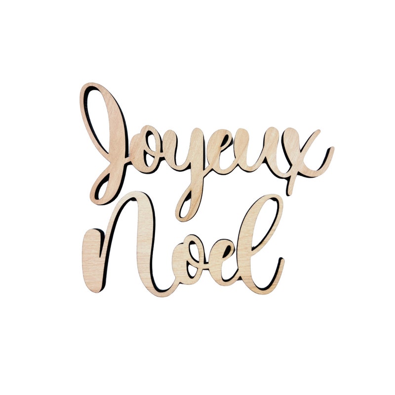 Joyeux Noel Sign - Etsy