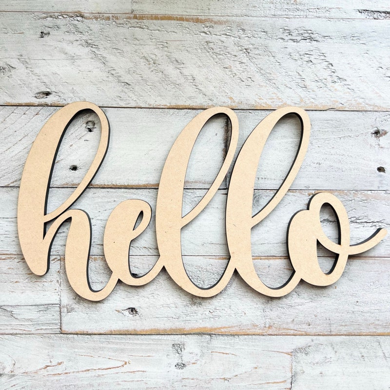 Wooden Cutouts - Etsy