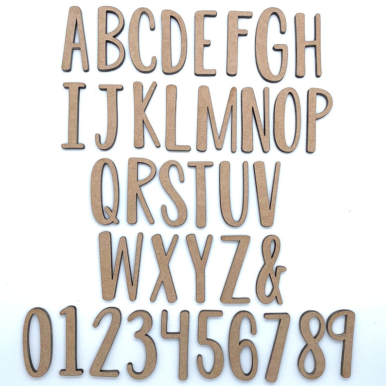 Small Love Me Font | Wooden Letters | Wooden Letters | Unfinished ...