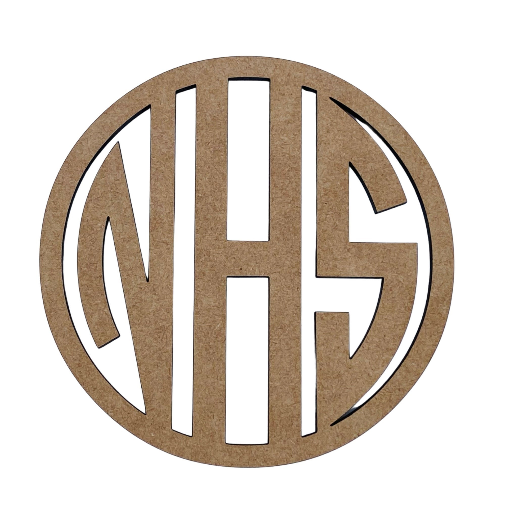 3 Letter Block Monograms Wooden Monograms Initial Letters | Etsy