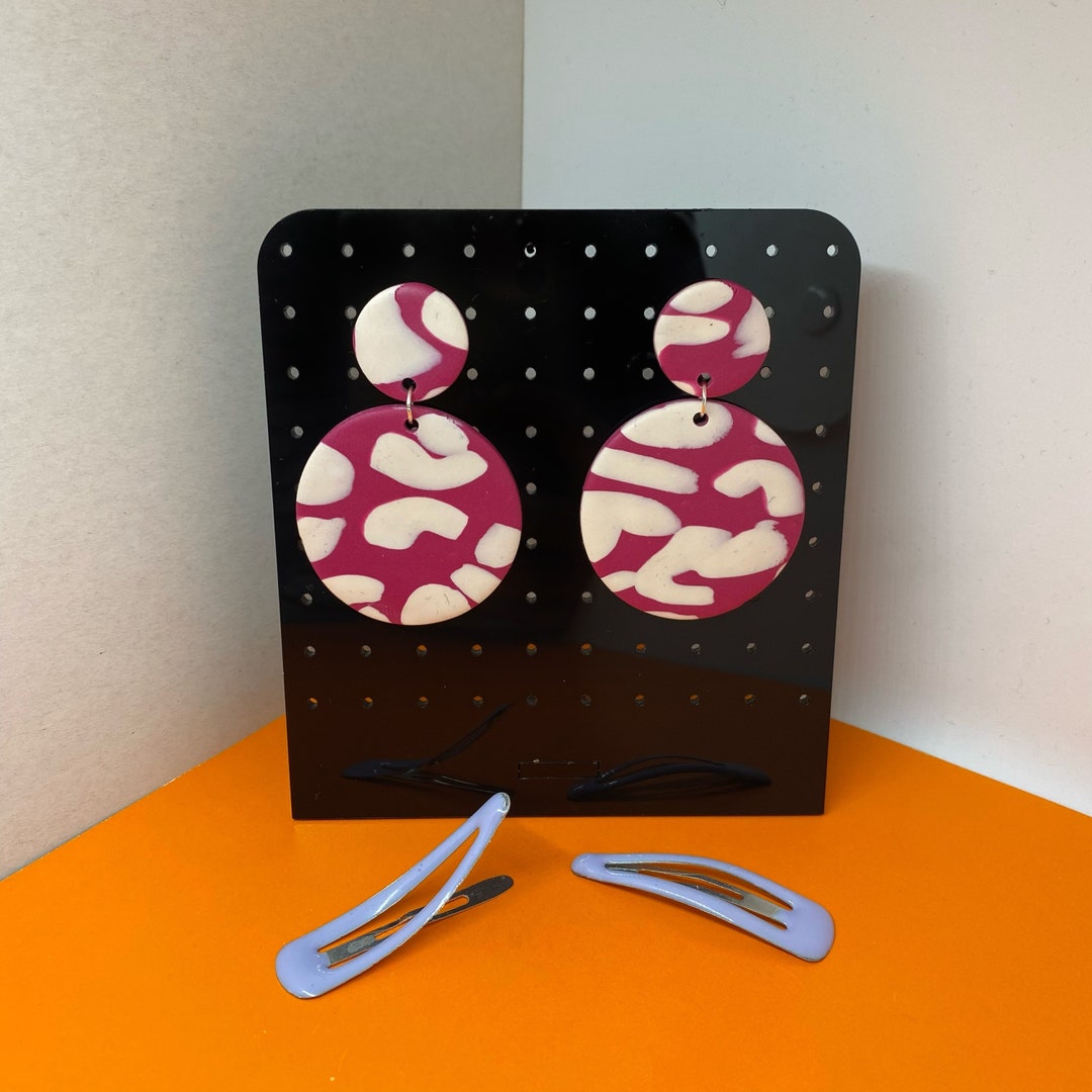 The Addison Clay Drop Earrings - Etsy