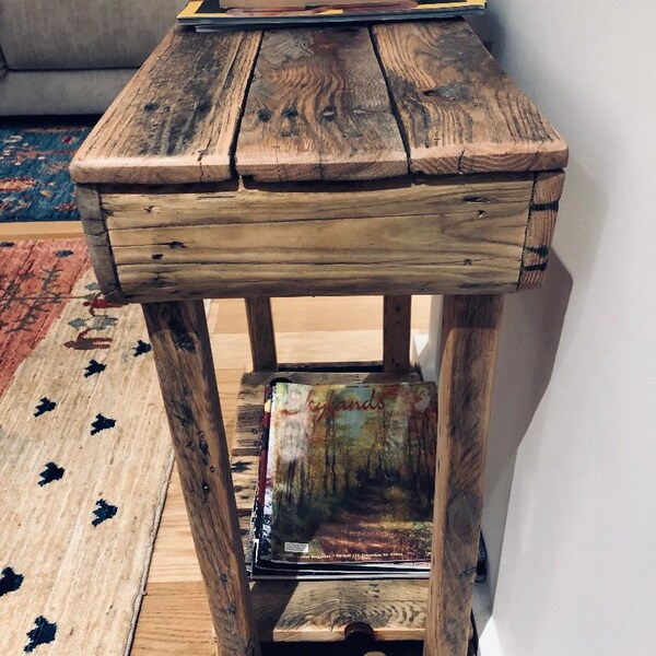 Rustic End Tables - Etsy