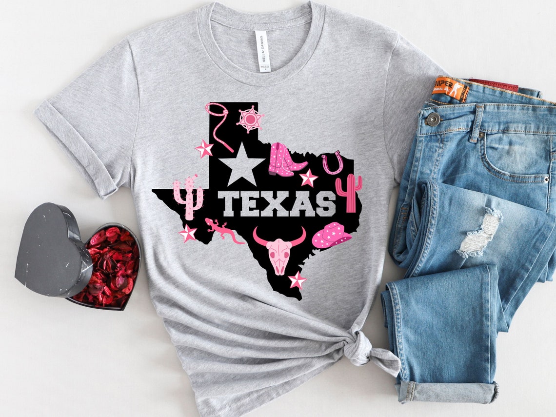 Texas Png Western Png Pink Western Png Pink Cowgirl Png Pink Texas ...