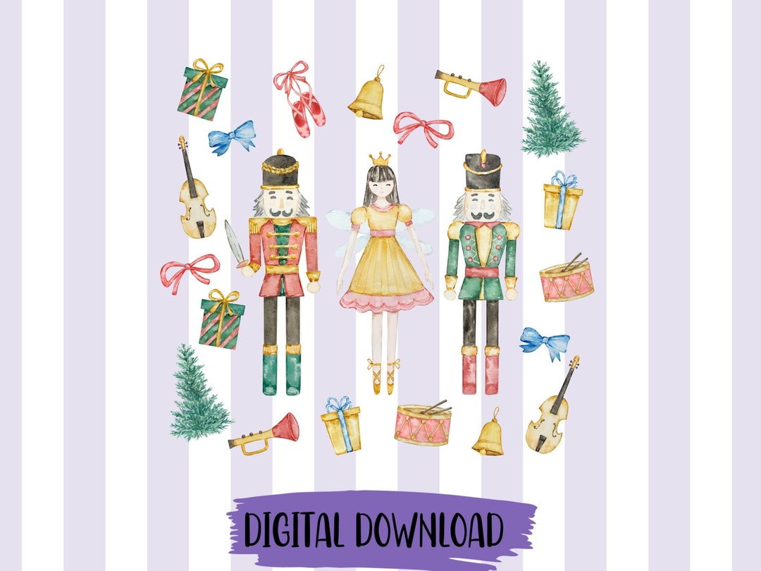 Nutcracker Collage Png Nutcracker Christmas Holiday Clipart Ballet ...