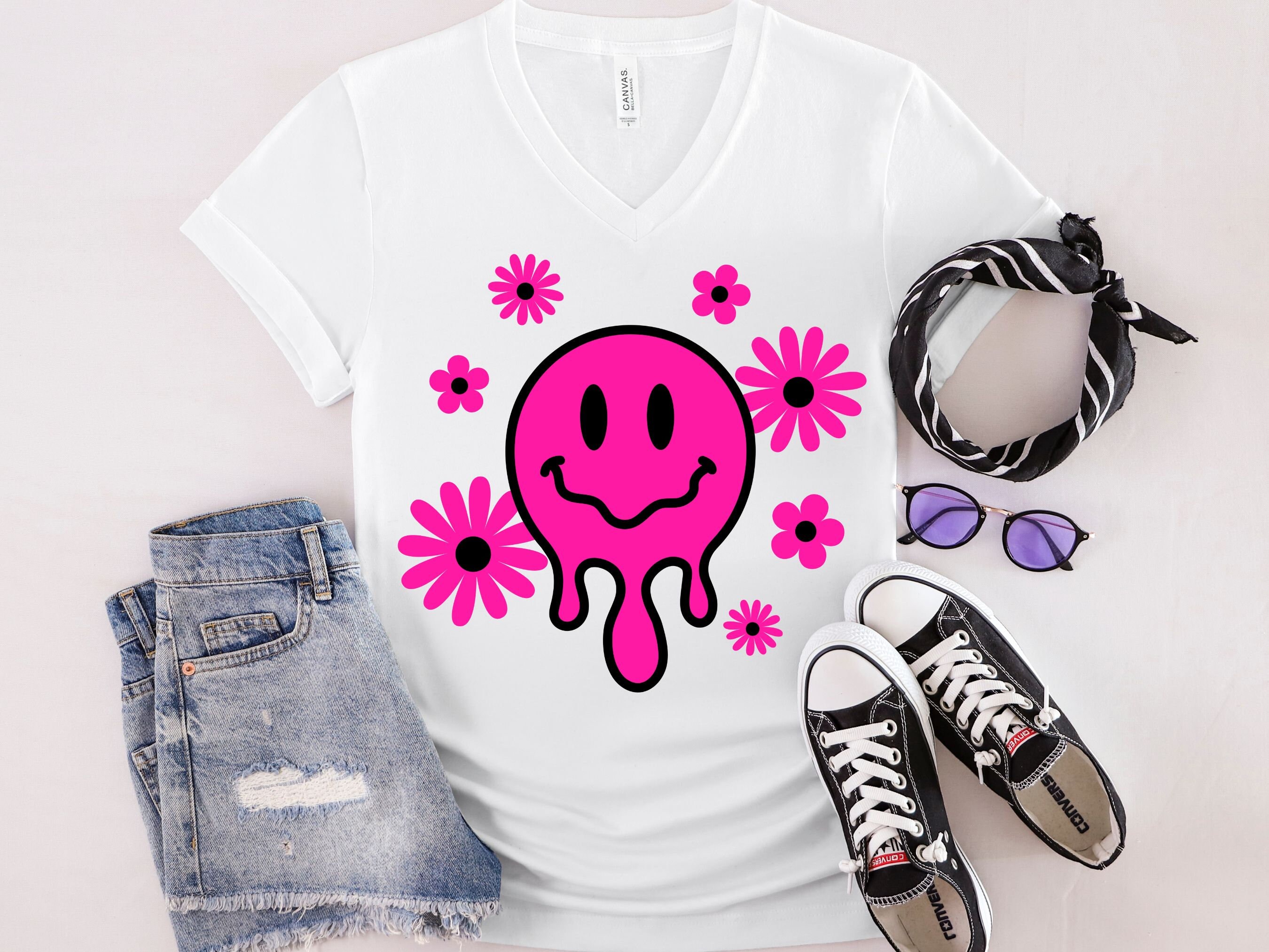 Smiley Face Png Drippy Smiley Face Png Melting Smiley Face Png Retro ...