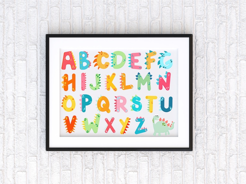 Dinosaur Alphabet PNG Teacher Kindergarten Dinosaur Letters Svg ...