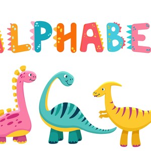 Dinosaur Alphabet PNG Teacher Kindergarten Dinosaur Letters Svg ...