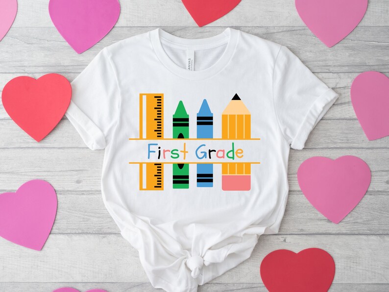 First Grade Png School Png Back to School Png First Day of School Png ...