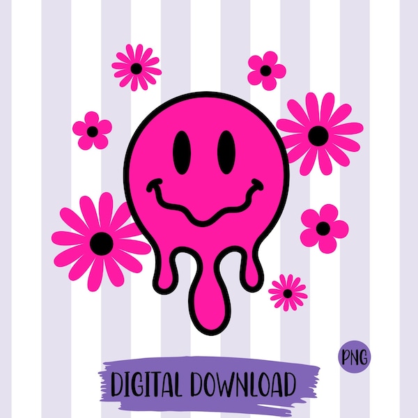 Smiley Face Set Png Drippy Smiley Face Png Melting Smiley Face Png ...