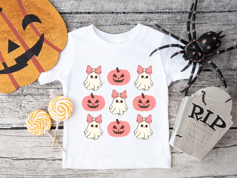 Pink Halloween Png Pink Pumpkin Png Ghost Png Preppy Png Coquette ...