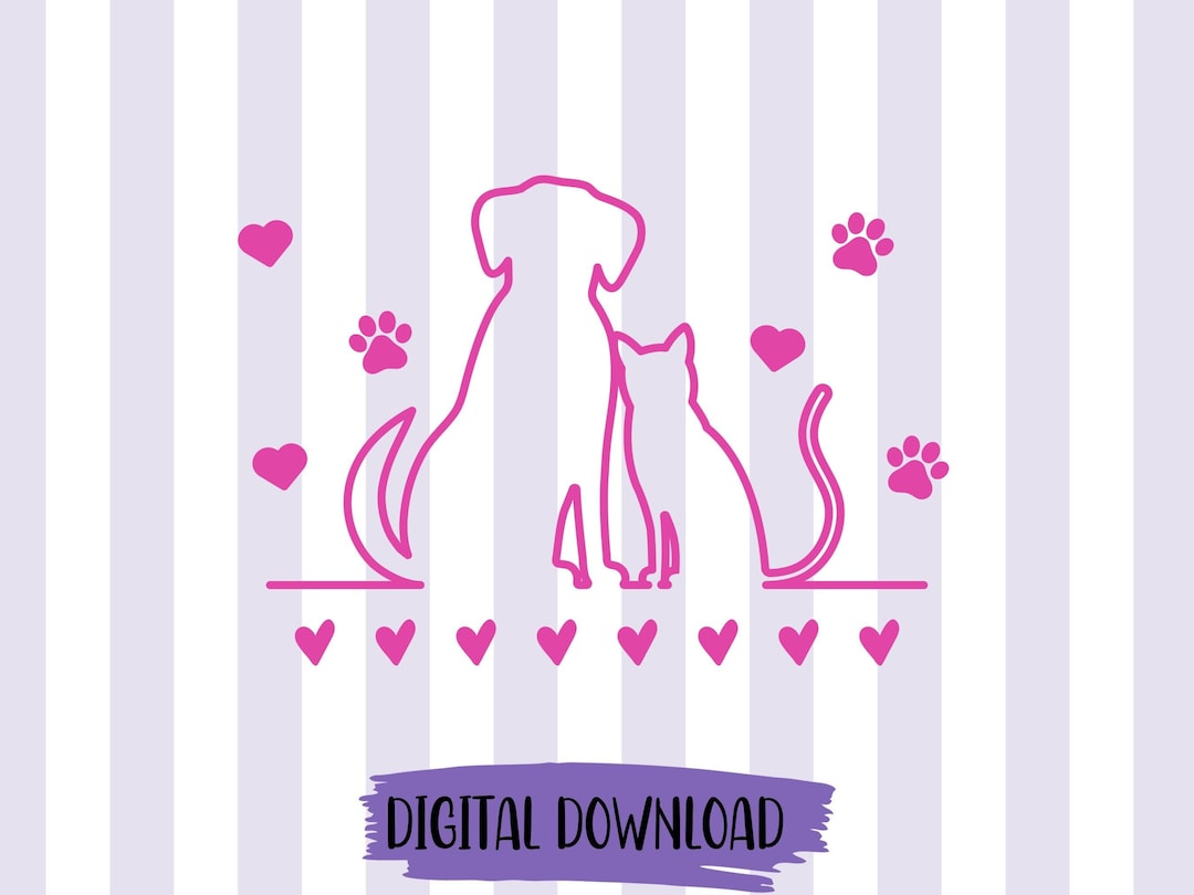 Pet Love Png Animal Friendship Png Dog Png Cat Png Fur Mama Png Dog ...