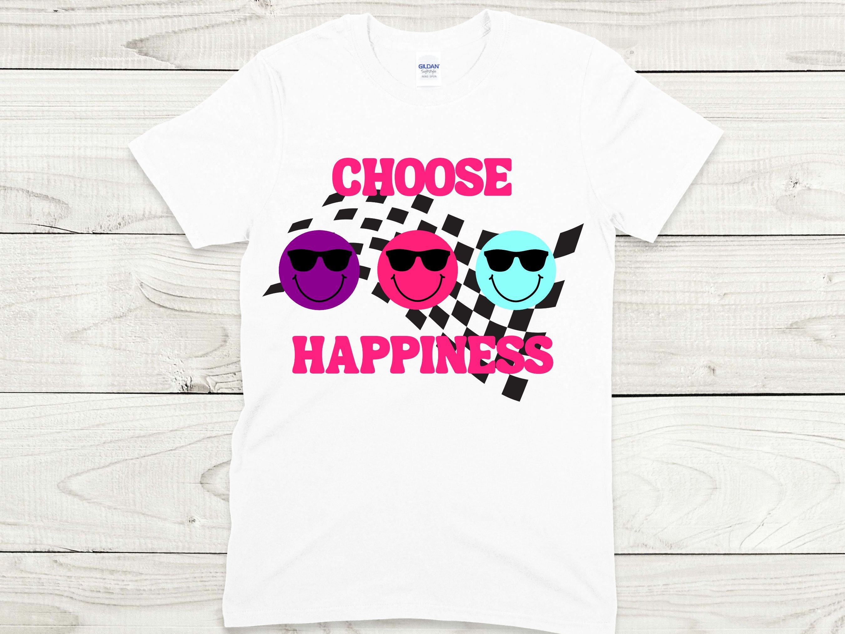 Choose Happiness Png Happy Smiley Face Png Checkered Smiley Face Png ...
