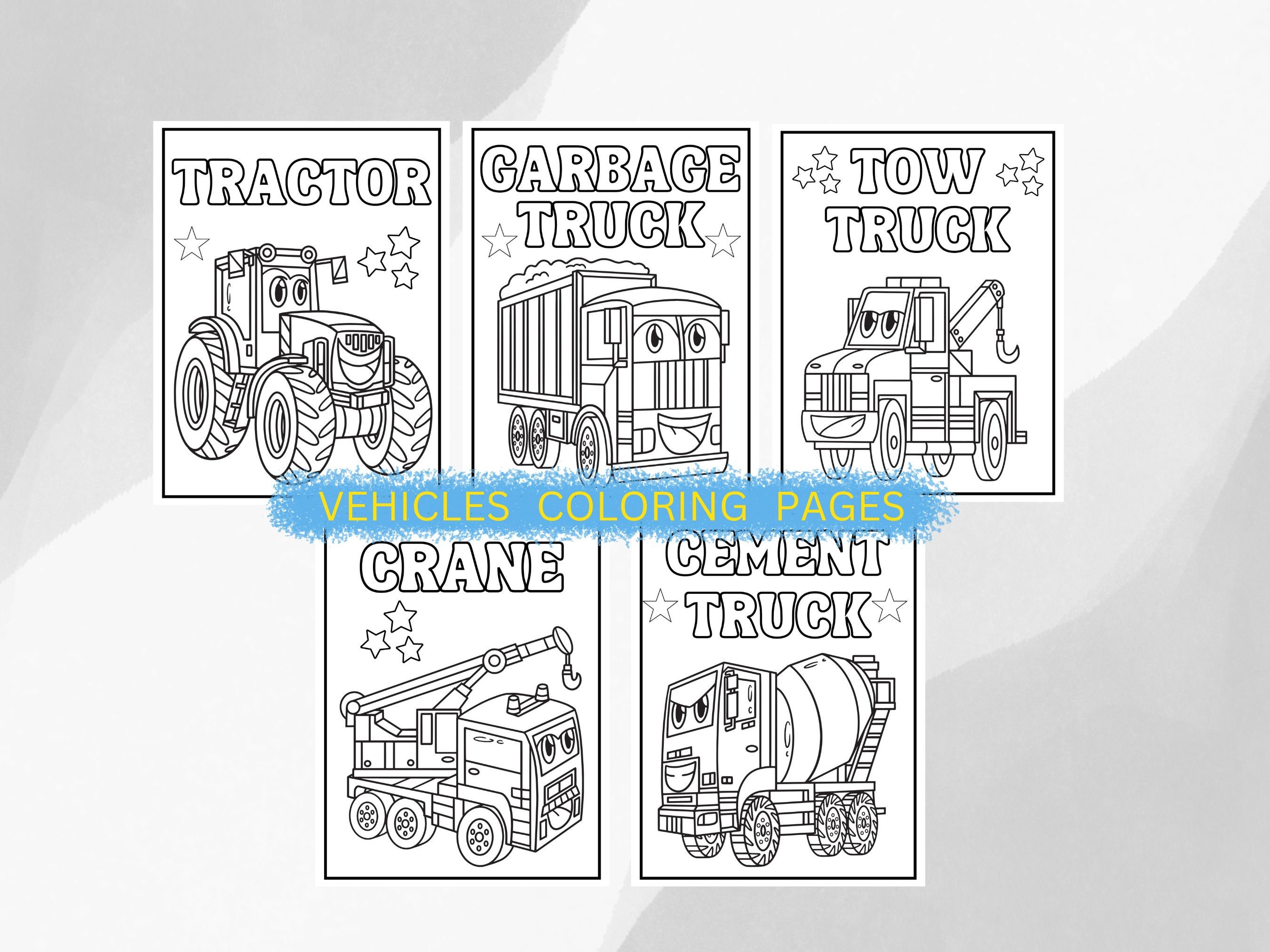 Vehicle Coloring Pages Cars Coloring Pages Cars Printable Pages ...