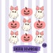 Pink Halloween Png Pink Pumpkin Png Ghost Png Preppy Png Coquette ...