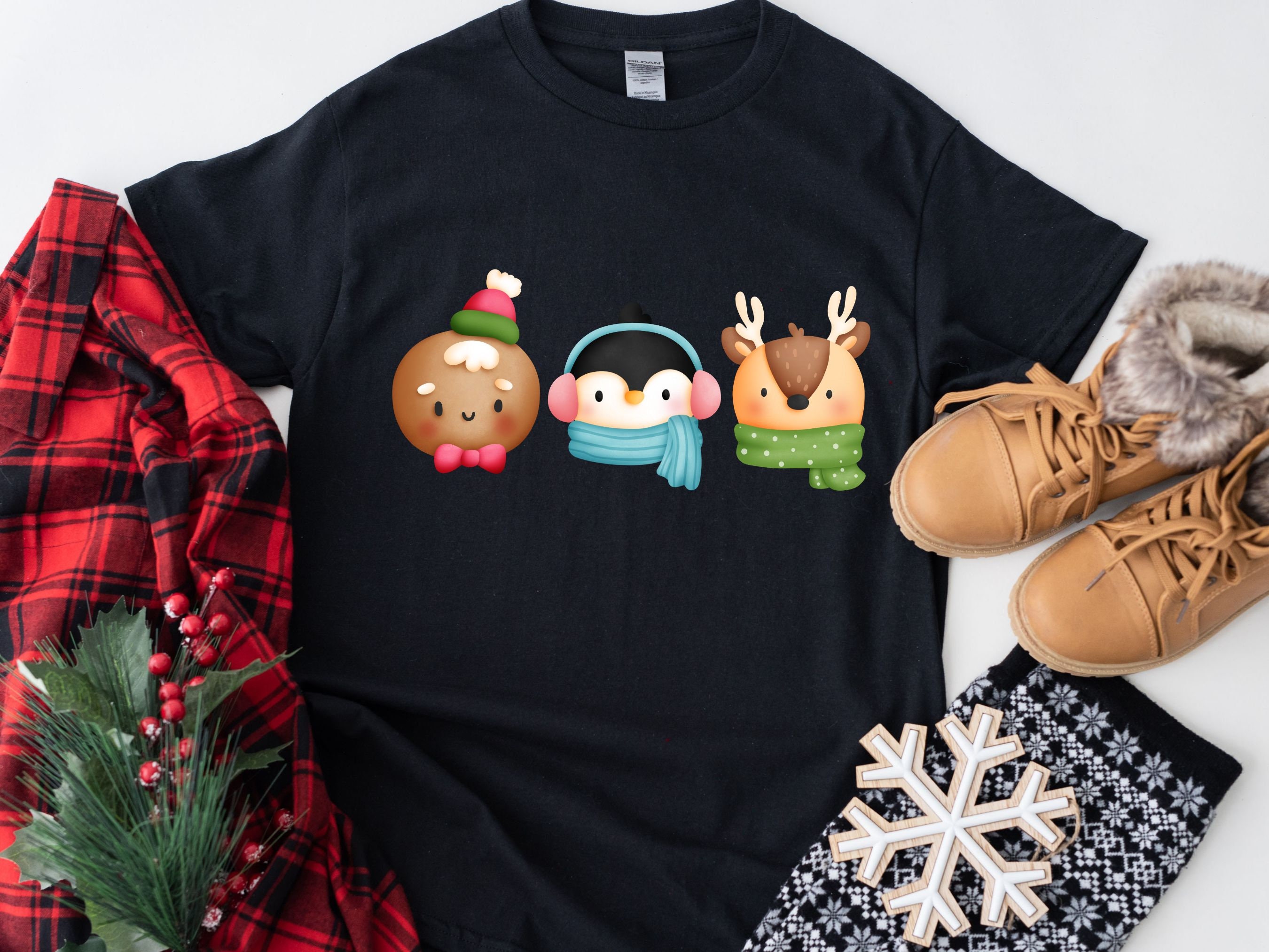 Gingerbread Man Png Reindeer Png Penguin Png Christmas Penguin With ...