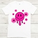 Smiley Face Png Drippy Smiley Face Png Melting Smiley Face Png Retro ...