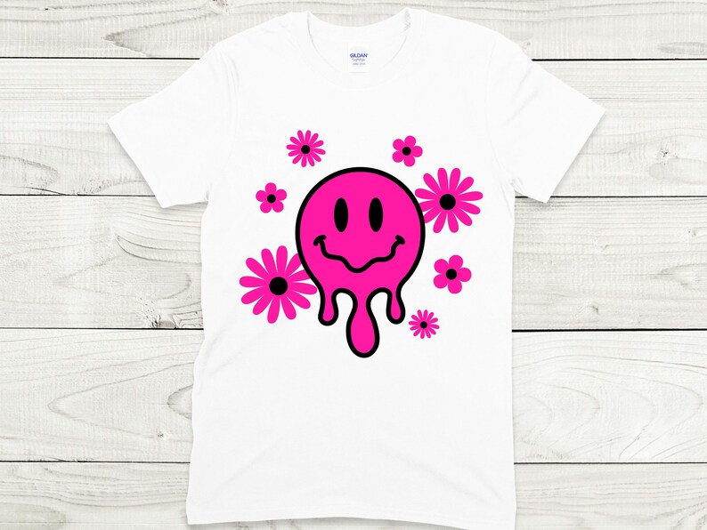 Smiley Face Png Drippy Smiley Face Png Melting Smiley Face Png Retro ...