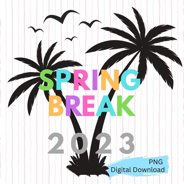 Spring Break Shirt - Etsy