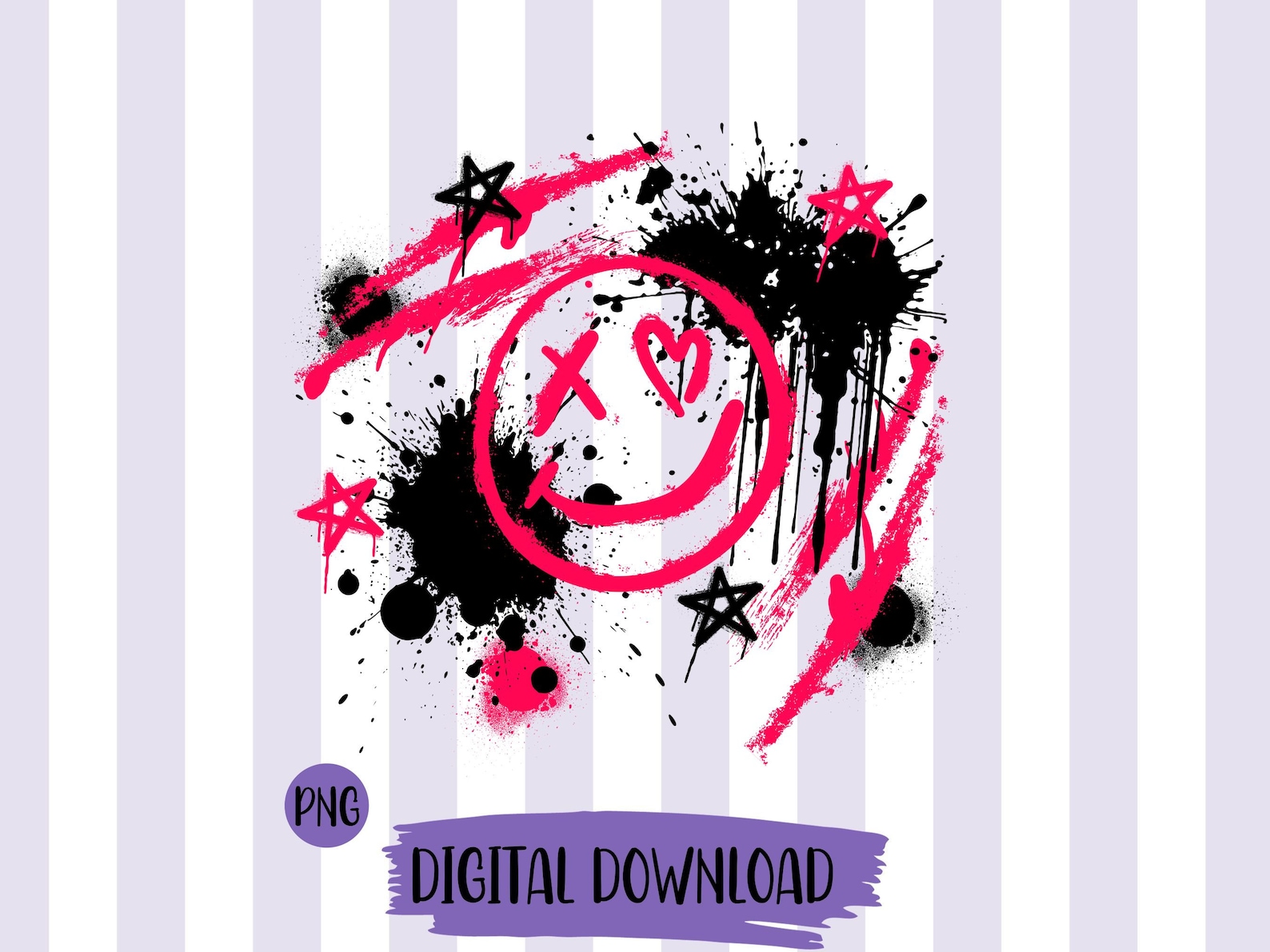 Spray Paint Graffiti Smiley Face Png Pink Smiley Face Png Spray Drips ...