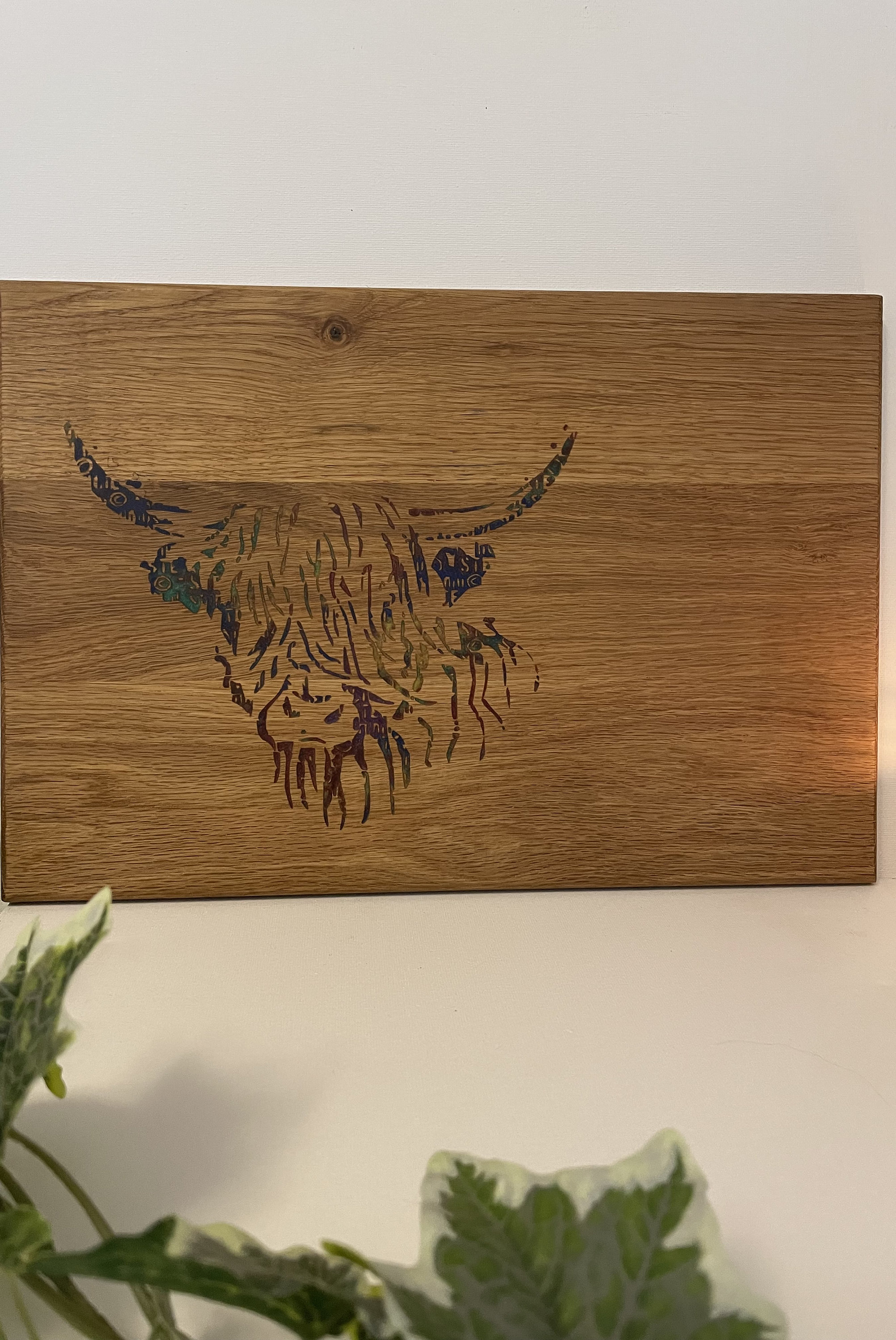 Highland Cow Chopping Board - Etsy