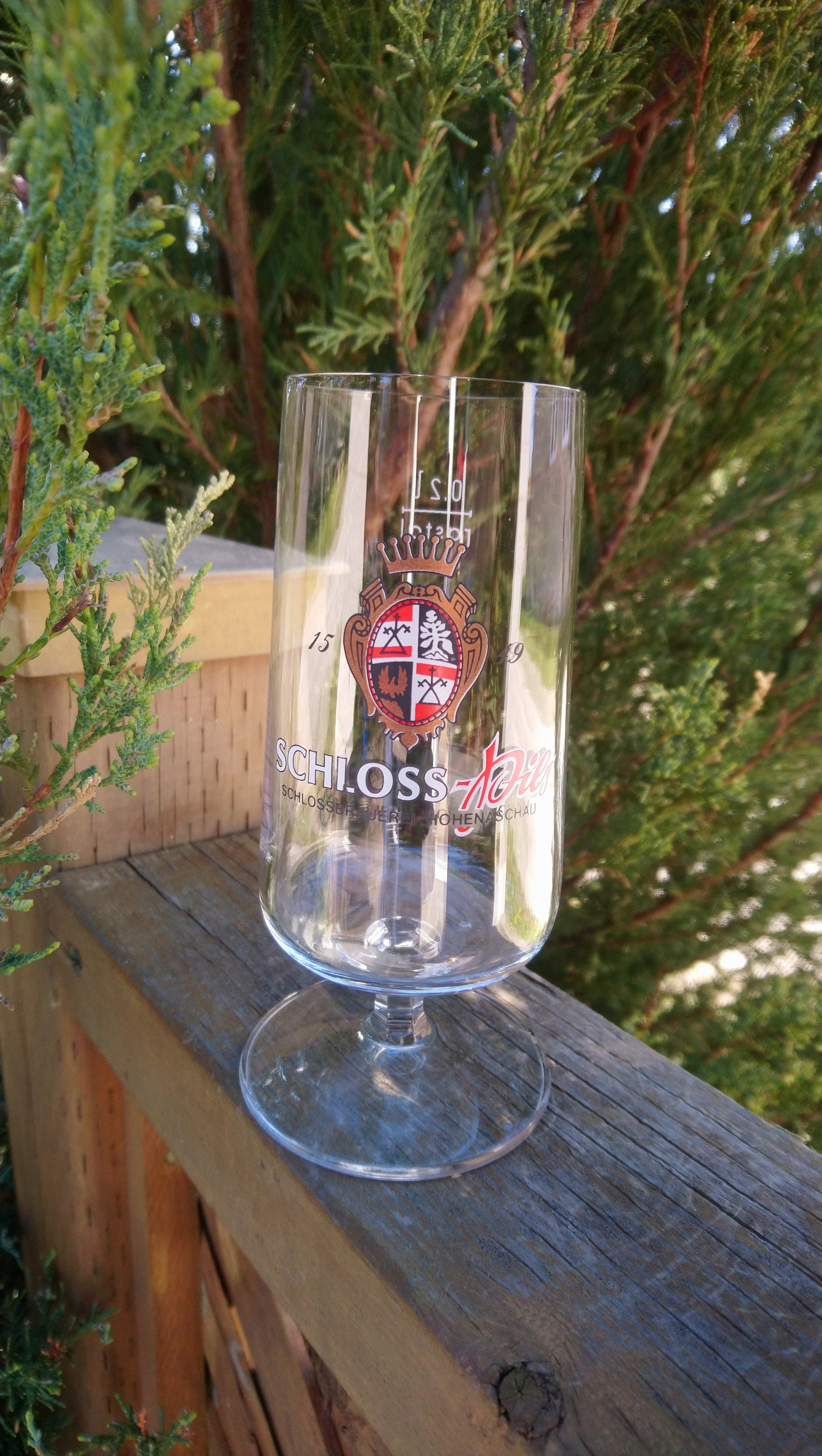 Schloss Pils Collectible German Beer Glass Barware Glass | Etsy