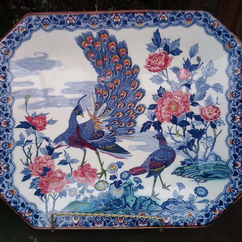 Peacock China - Etsy