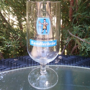 Kulmbacher Sandlerbrau Export Collectible German Beer Glass, Barware ...