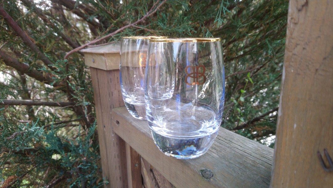 Baileys Irish Cream Glasses, Set of Two Barware Glasses, Drinking ...