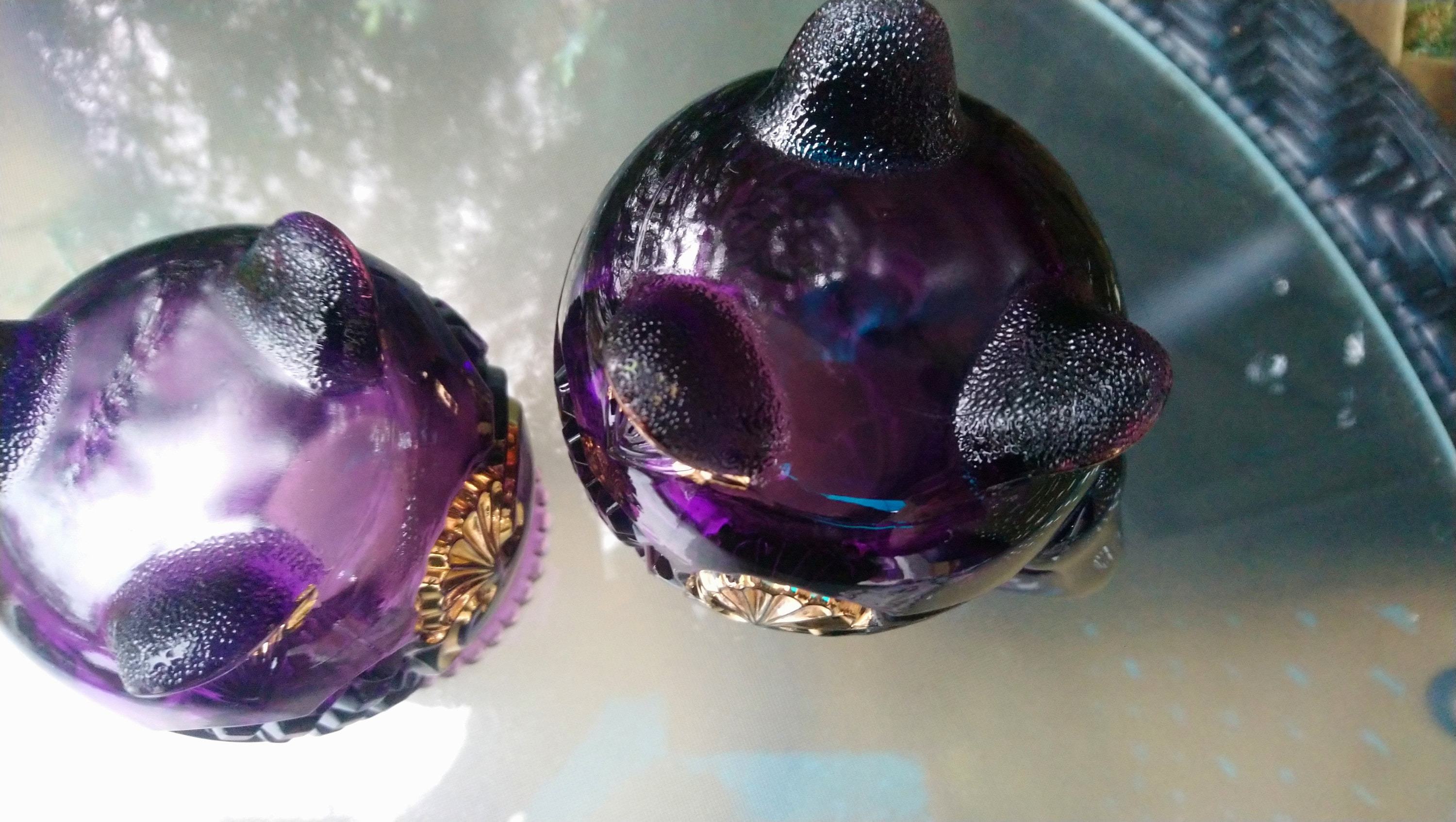 Antique EAPG Riverside Glass Croesus Amethyst 1897-1904 Sugar - Etsy