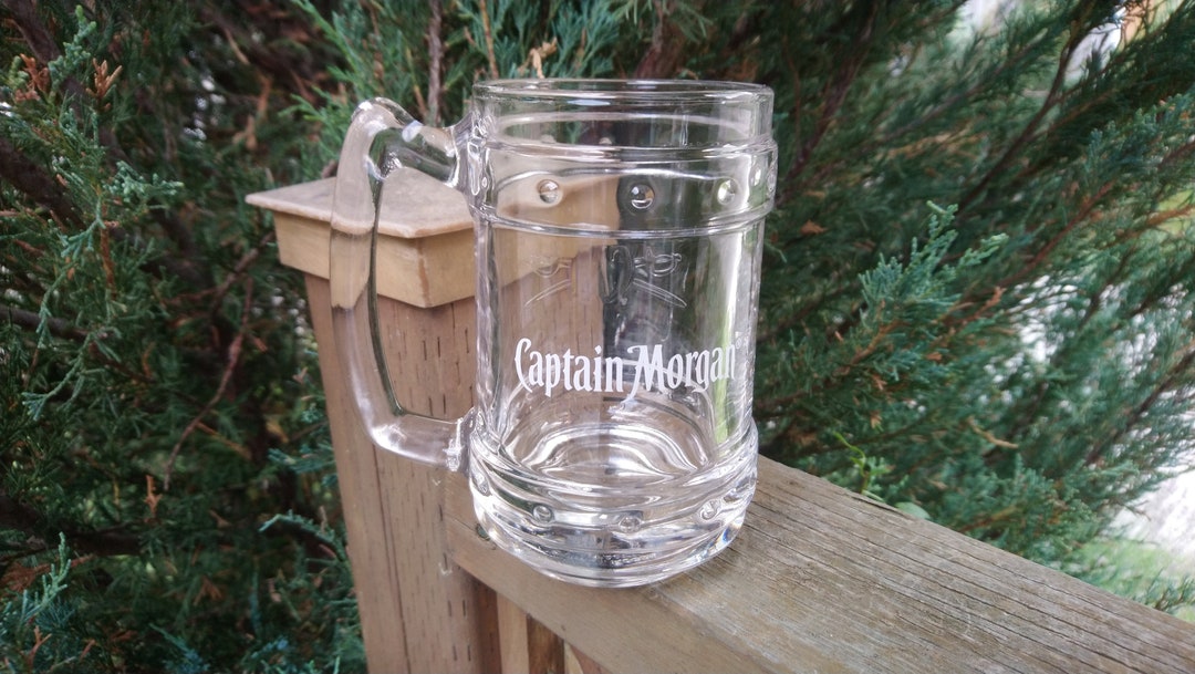 Captain Morgan Rum Vintage Collectible Barware Glass Made By - Etsy.de