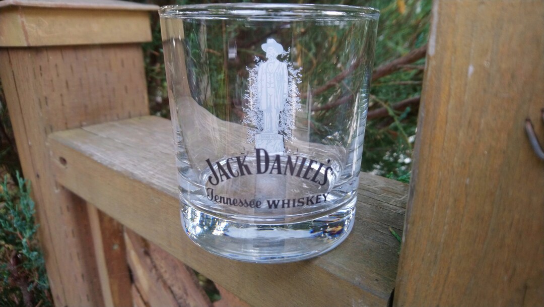 Vintage Jack Daniel's, Tennessee Whiskey Barware Glass, Whiskey Glass ...
