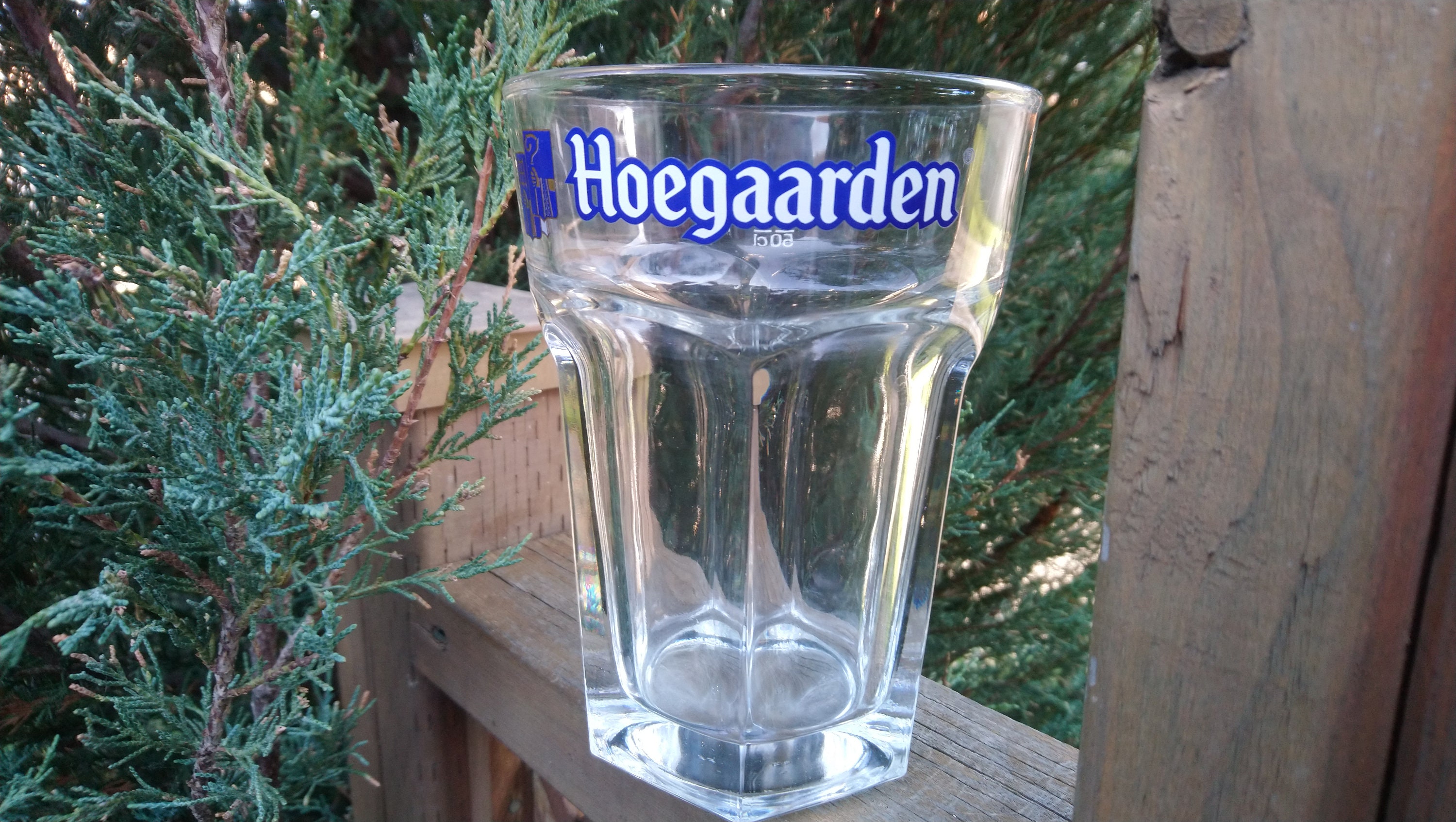 Vintage Hoegaarden Belgian Hexagonal .50L Beer Glass - Etsy Canada