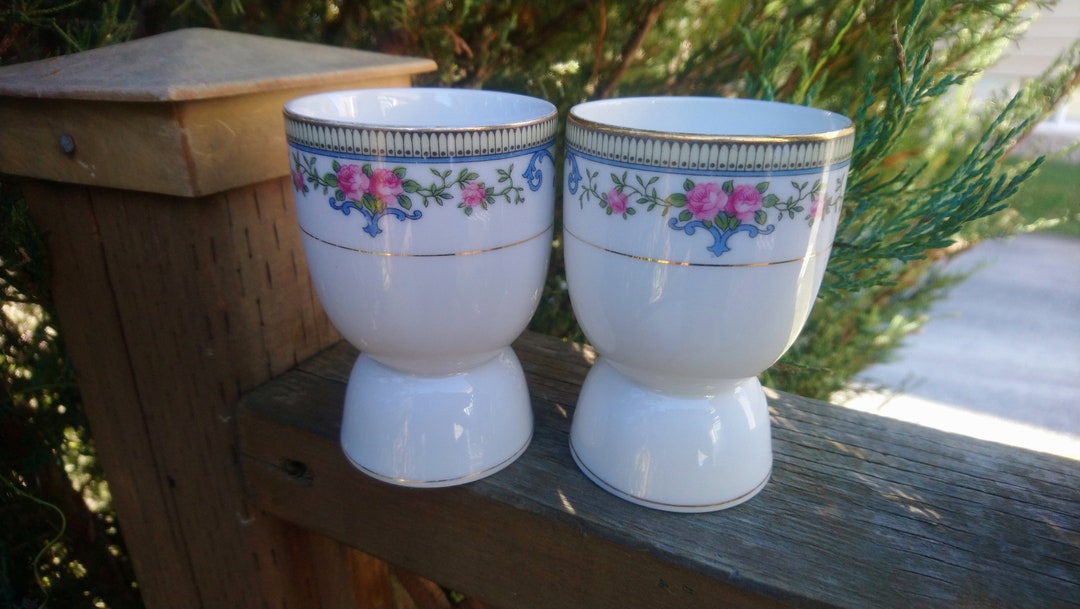 Noritake Chanlake Pattern Morimura Made in Japan, Two Egg Cups, Single ...