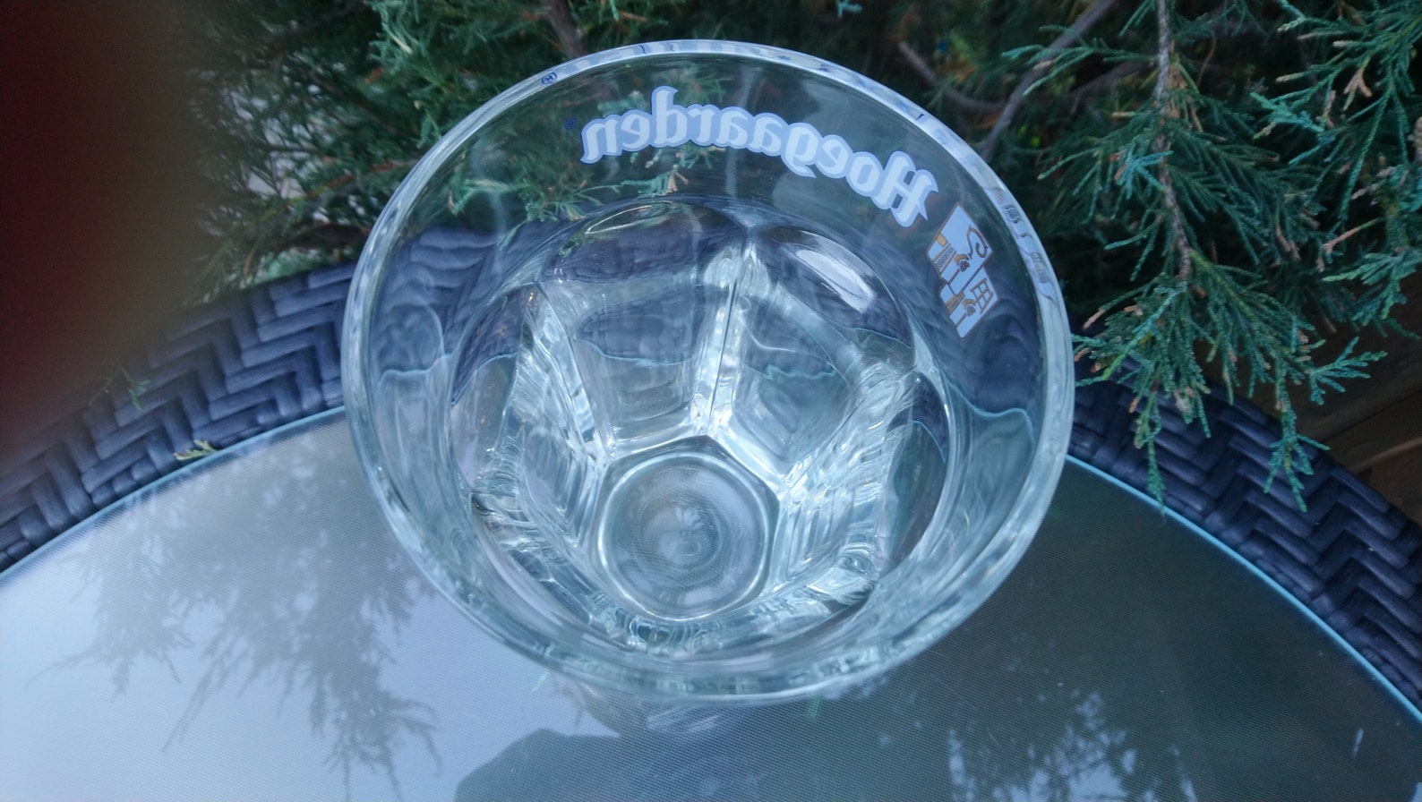Vintage Hoegaarden Belgian Hexagonal .50L Beer Glass - Etsy