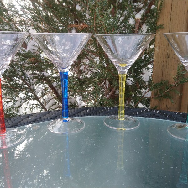 Colored Stemware - Etsy