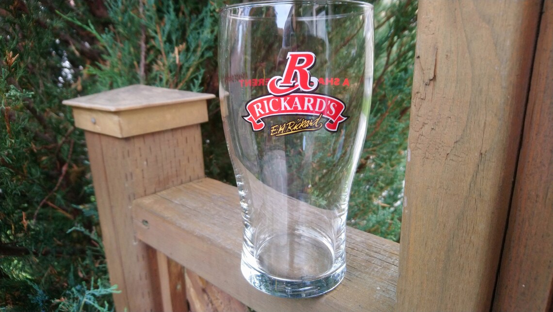 Rickard's a Shade Different Beer Glass Owned - Etsy