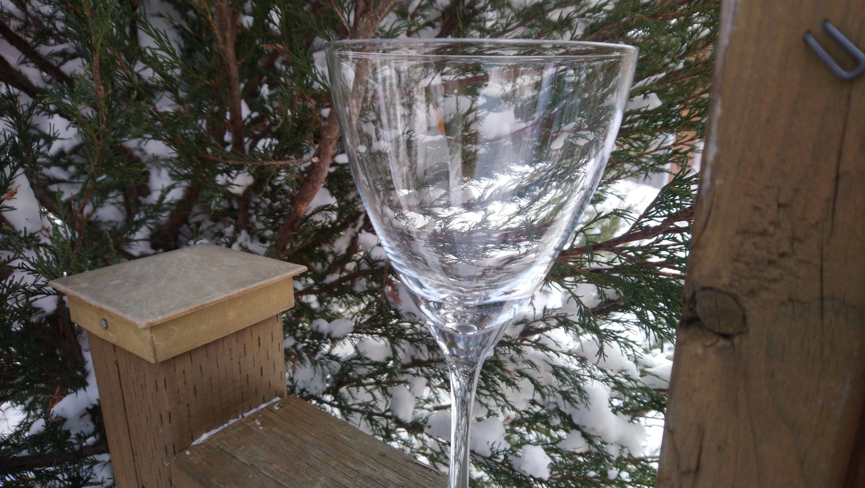 Vintage Crystal Wine Glasses Hand Made in Poland Elegant - Etsy