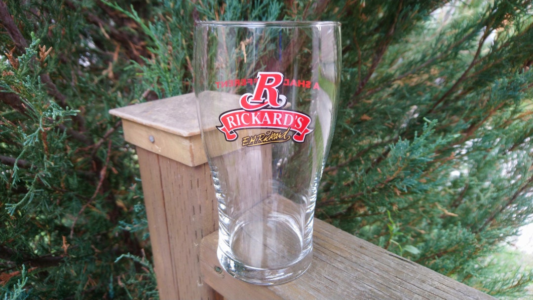 Rickard's "a Shade Different" Beer Glass, Owned by Molson Coors ...