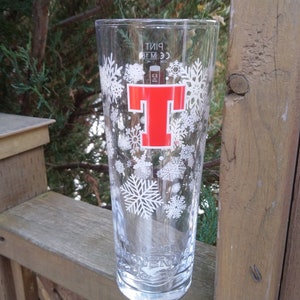 Tennent's of Scotland, One Beer Glass, Embossed Name and Signature, One ...