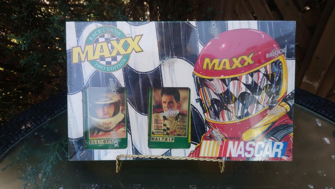 Maxx Nascar Race Cards, 1993 Edition, Complete Set of 300 Full Color ...