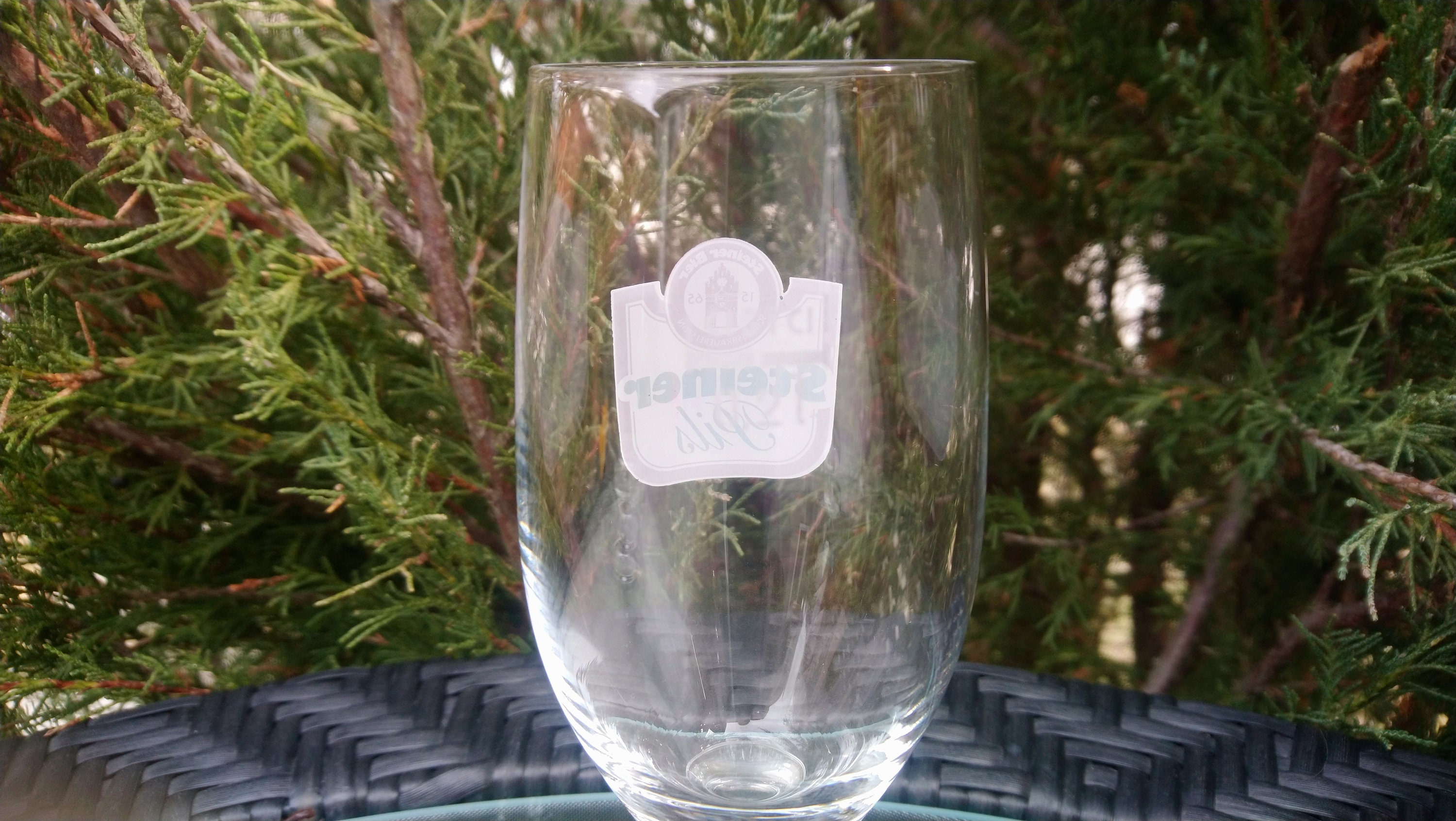 Steiner Bier, Steiner Pils, Pre-1972, Vintage Stemmed Beer Glass ...
