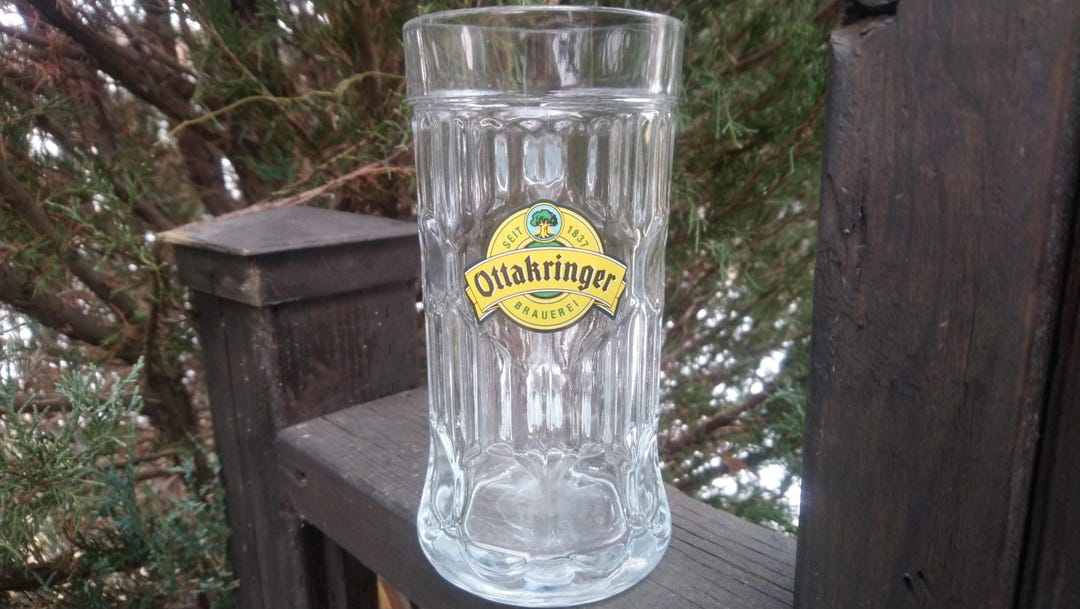 Ottakringer Beer Glass Mug, Austrian Beer Mug, .5L - Etsy