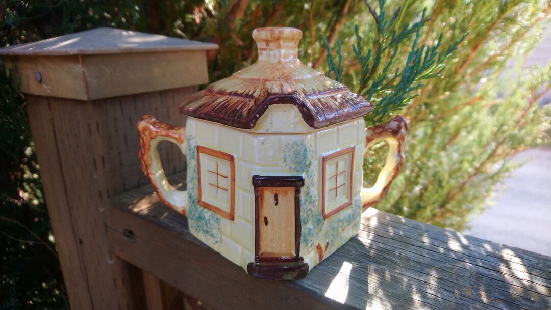 Vintage Keele St Pottery Co LTD Staffordshir England Hand Painted Sugar ...