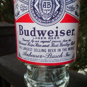 Budweiser Lager Beer Glass, Large, 32 Ounces - Etsy
