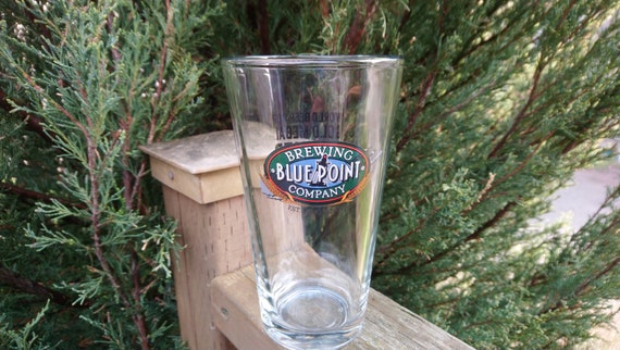 Blue Point Brewing Company Beer Glass Collectible Barware | Etsy